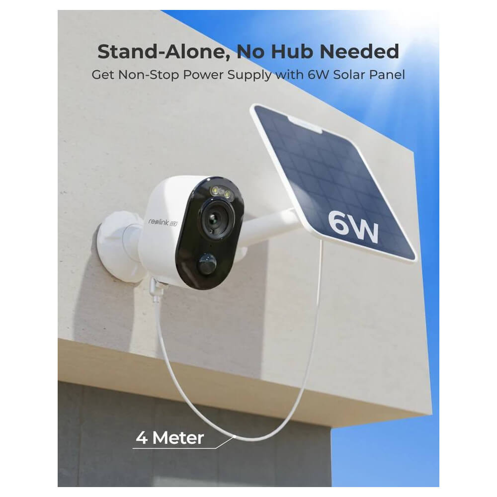 Reolink Argus 3 Ultra 4K 8MP solární kamera s baterií a 5/2,4 GHz ...